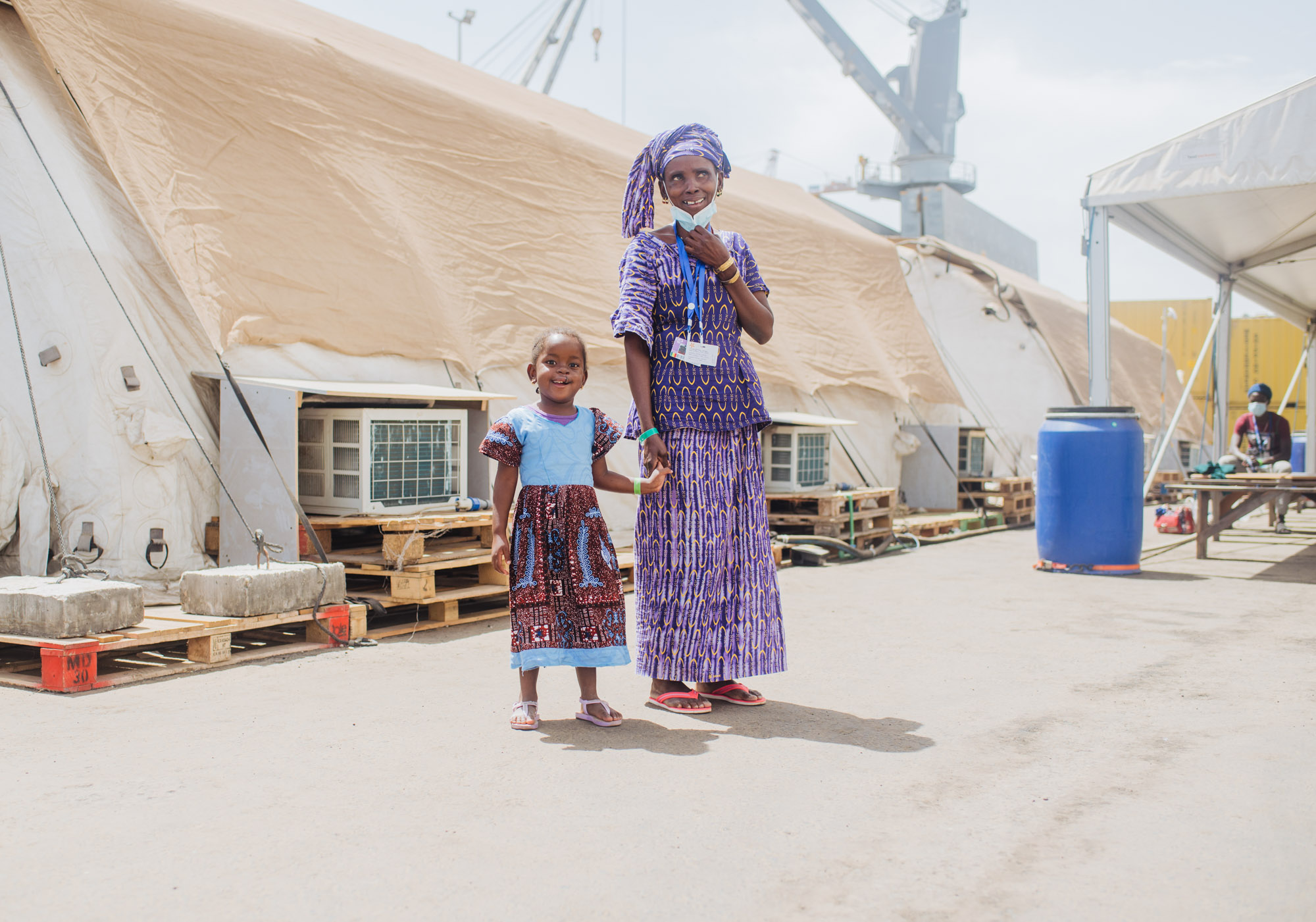 Family love leads to Awa’s new smile - Mercy Ships Africa