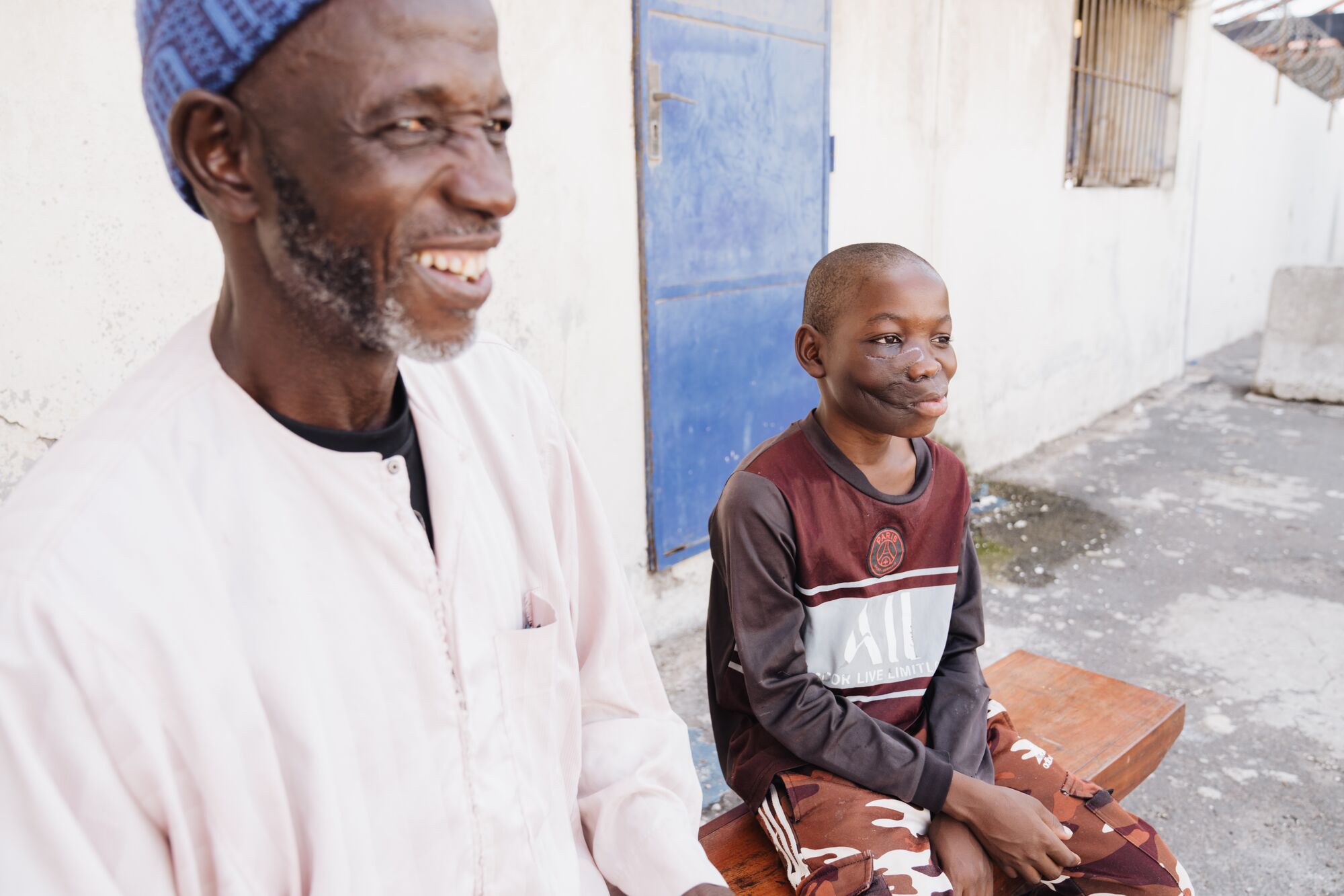 Daouda, 13, who struggled to eat or speak due to tumour receives ...